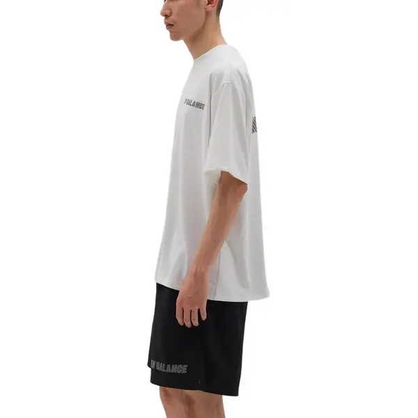 NEW BALANCE Met24 Reflection Nb Logo T-shirt Asia Sizing - White