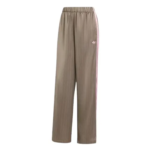 Adidas Wide Leg Pinstripe Pants - Trace Cargo