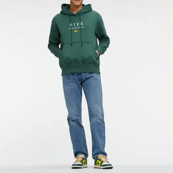 Nike Fleece Pullover Hoodie - Green