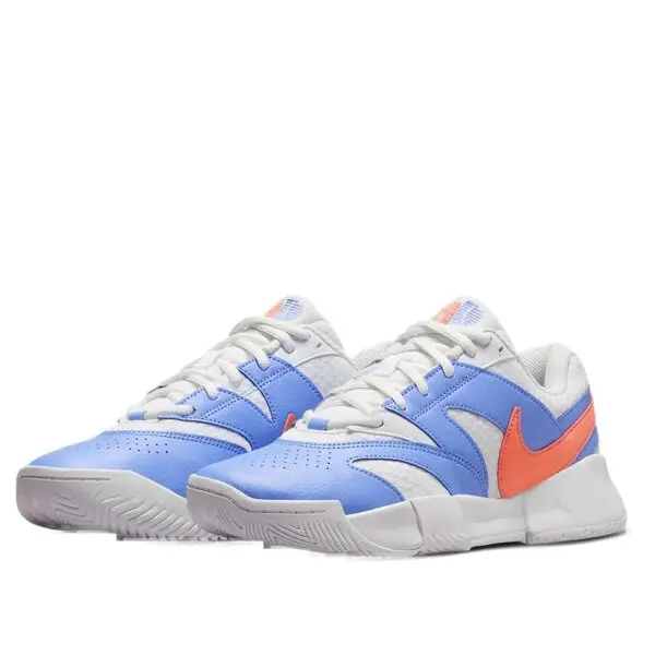 Nike Court Lite 4 Sneakers - White/royal Pulse/light Wild Mango