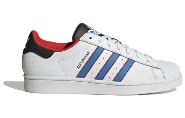 Adidas Originals Superstar 'white Blue Red