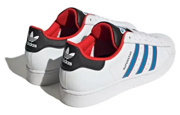 Adidas Originals Superstar 'white Blue Red