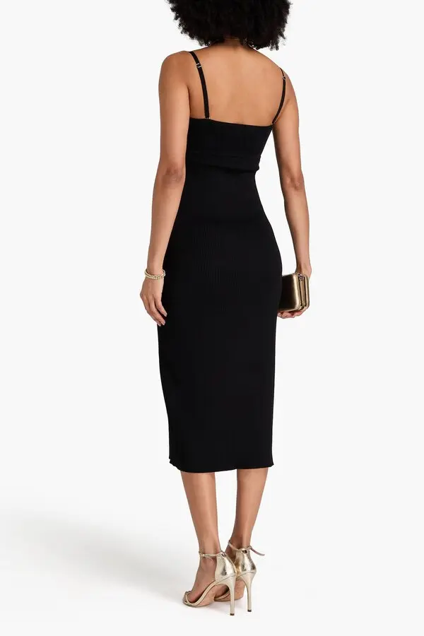 Zimmermann Ribbedknit Midi Dress