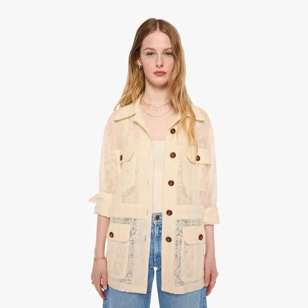 Alix Of Bohemia Reno Jacket Pearl - Brown