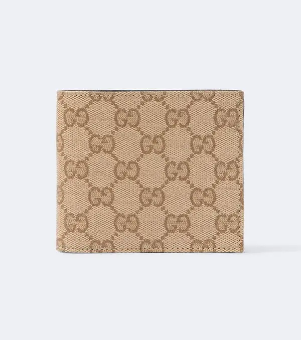 Gucci Essence Classic Gg Canvas Wallet - Beige