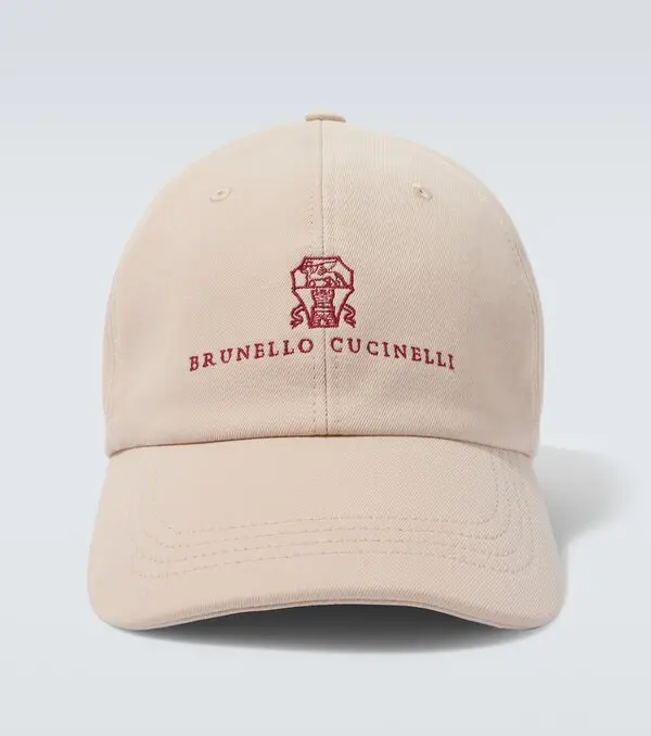 Brunello Cucinelli Cotton Baseball Cap - Beige