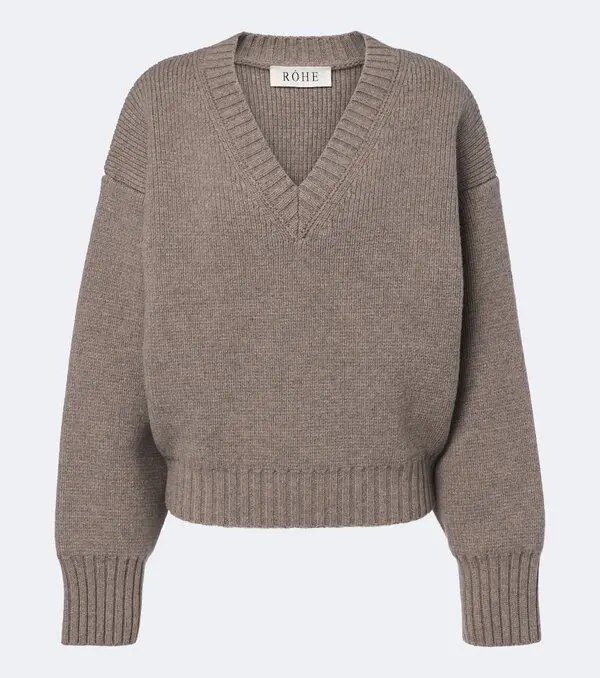 RÓHE Wool Sweater - Beige