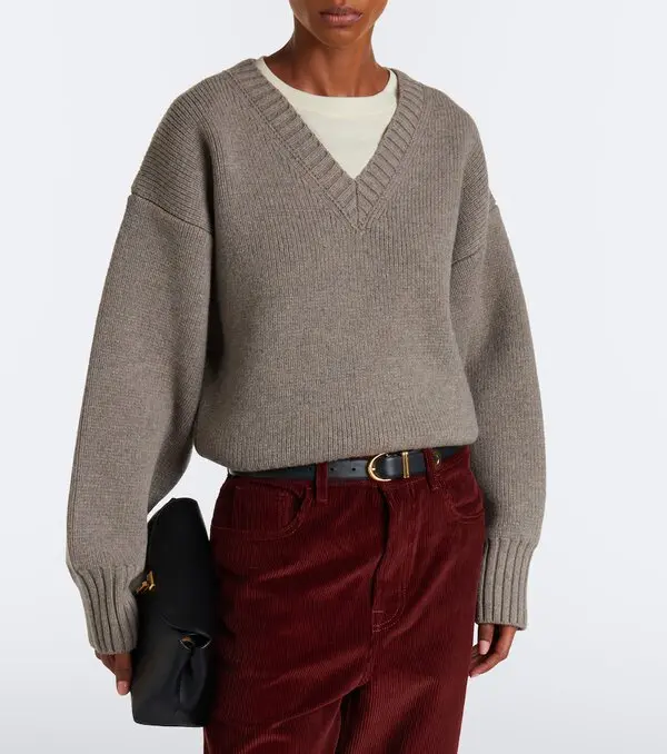 RÓHE Wool Sweater - Beige