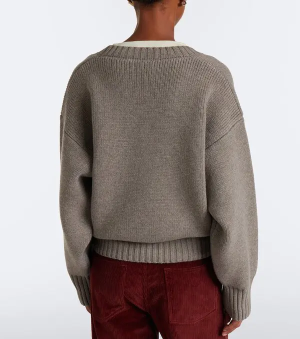 RÓHE Wool Sweater - Beige