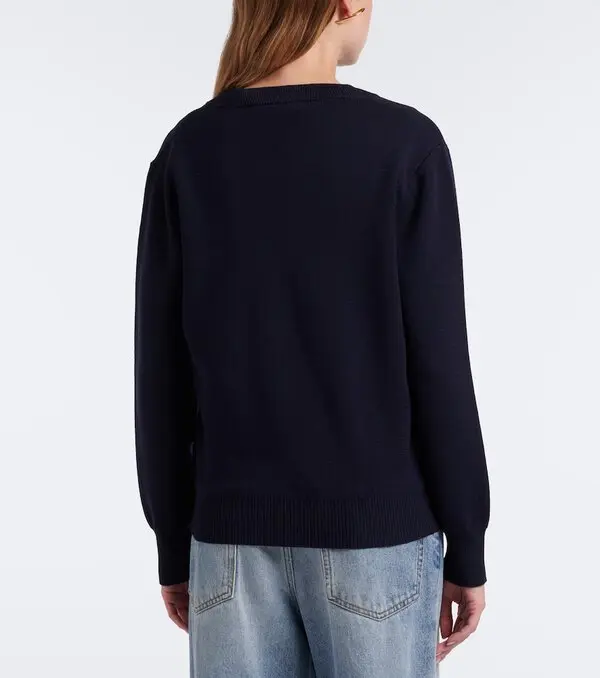 RÓHE Wool Sweater - Blue