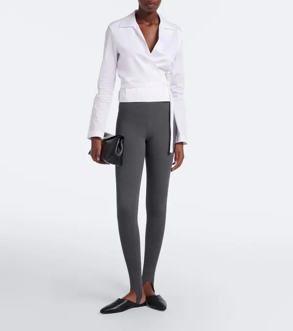 Tove Soreena Stirrup Leggings - Grey