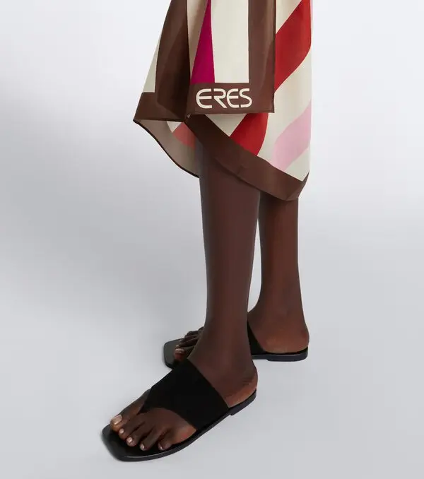 ERES Modernity Cotton And Silk Beach Cover-up - Multicoloured
