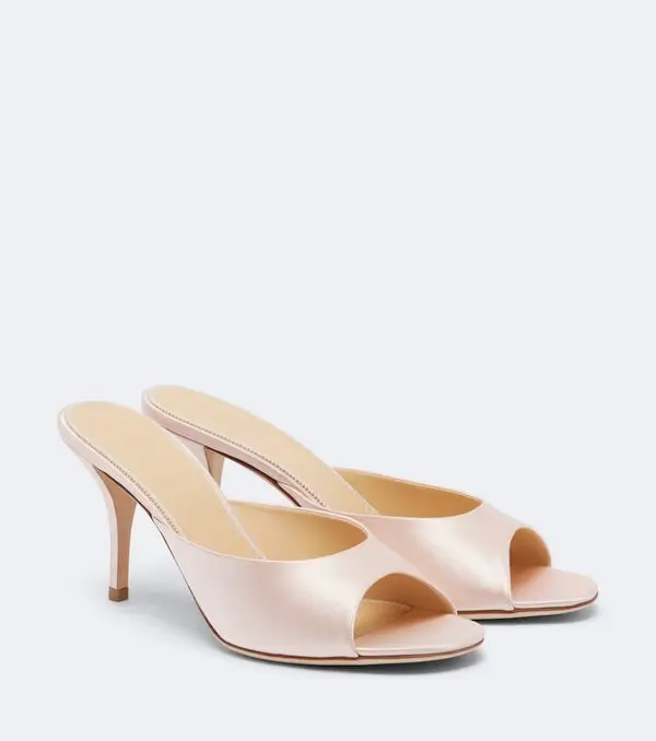 Magda Butrym Satin Mules