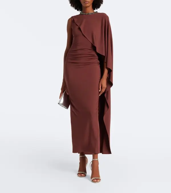 Roland Mouret Embellished Maxi Dress
