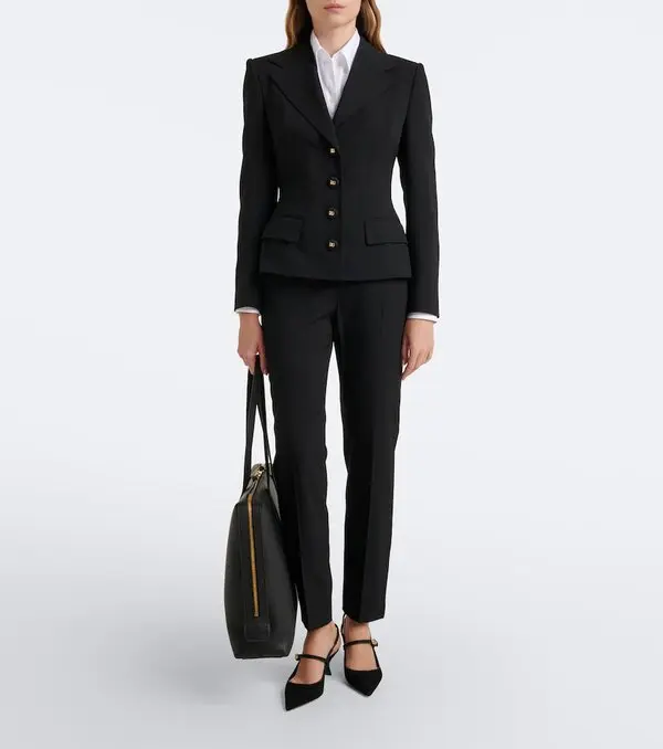 Dolce & Gabbana Vittoria Large Leather Tote Bag