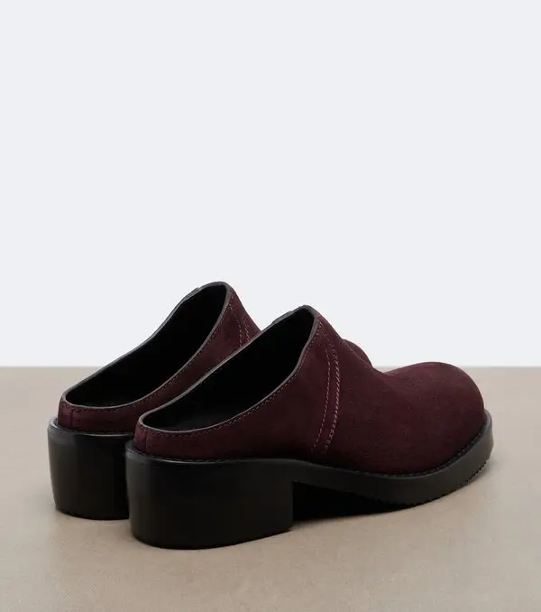 Dries Van Noten Suede Mules