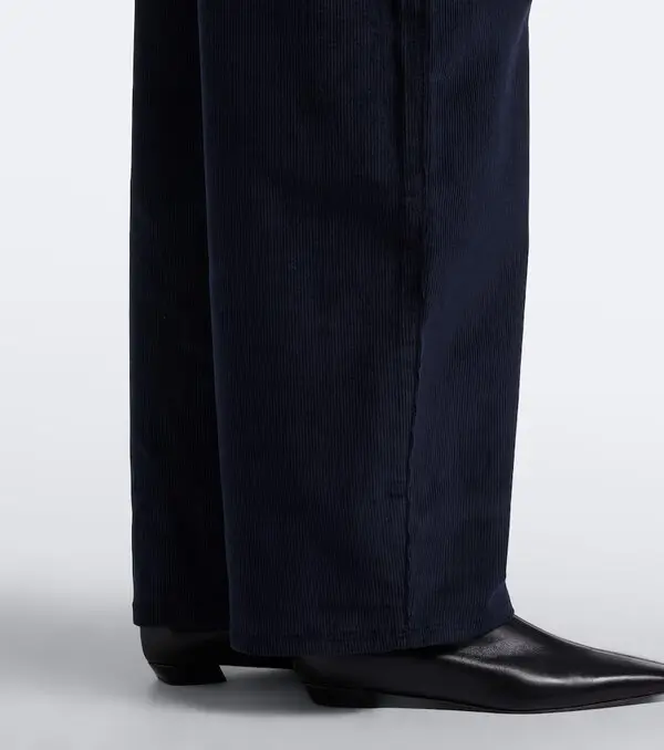RÓHE Berber Cotton Corduroy Barrel-leg Pants