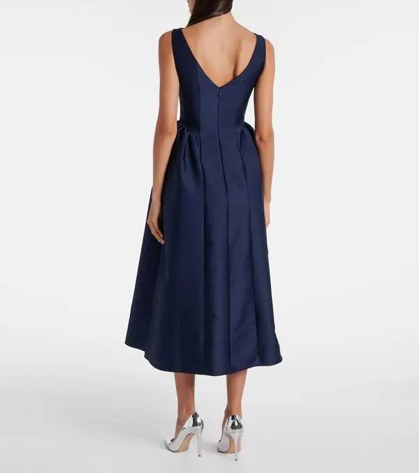 Roland Mouret Taffeta Midi Dress