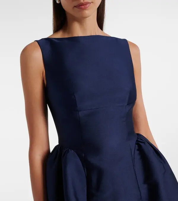 Roland Mouret Taffeta Midi Dress