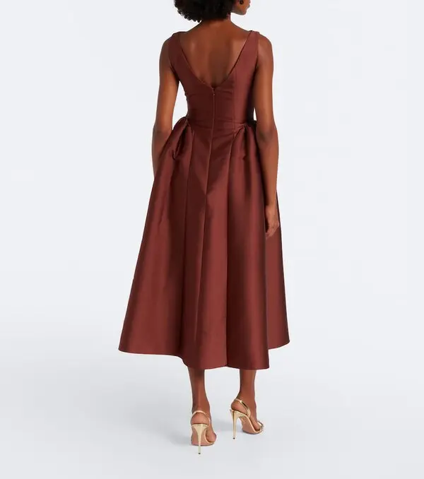 Roland Mouret Taffeta Midi Dress