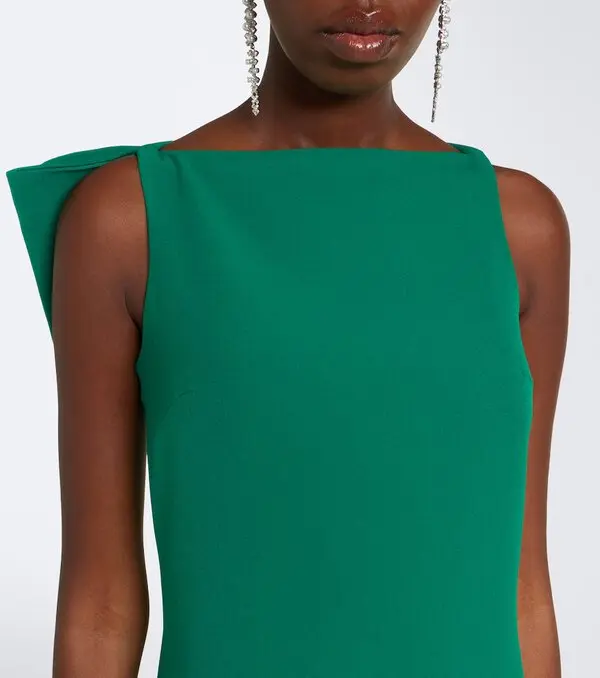 Safiyaa Mallory Crepe Gown