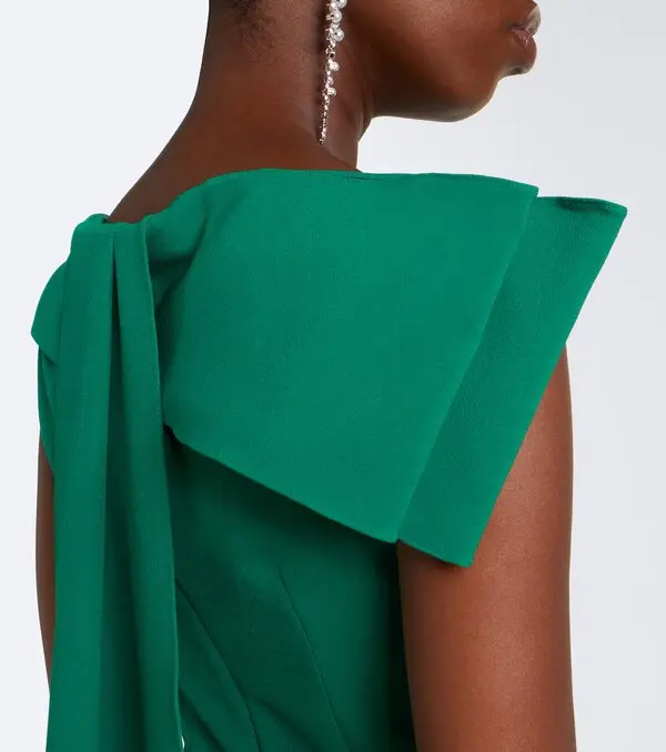 Safiyaa Mallory Crepe Gown