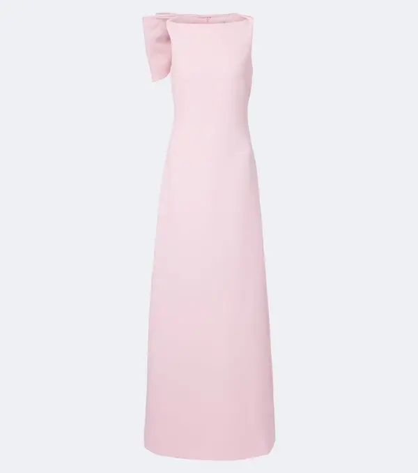 Safiyaa Mallory Cr�pe Gown