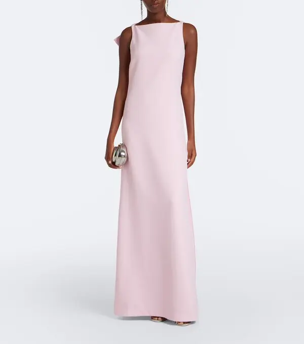 Safiyaa Mallory Cr�pe Gown