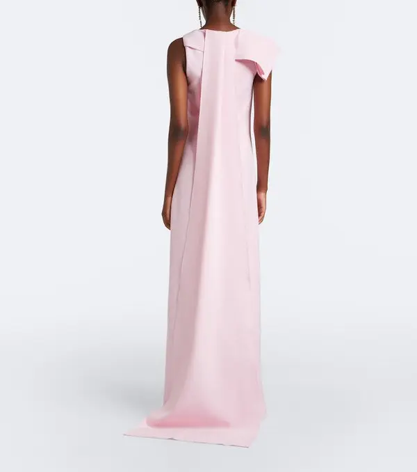 Safiyaa Mallory Cr�pe Gown