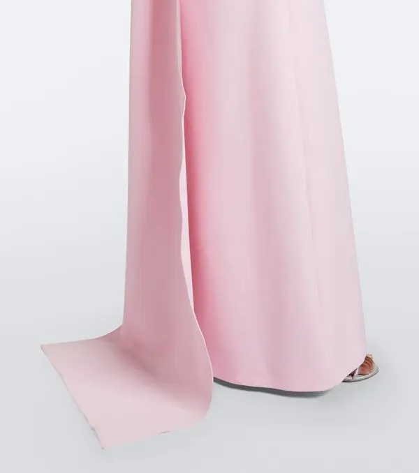 Safiyaa Mallory Crepe Gown