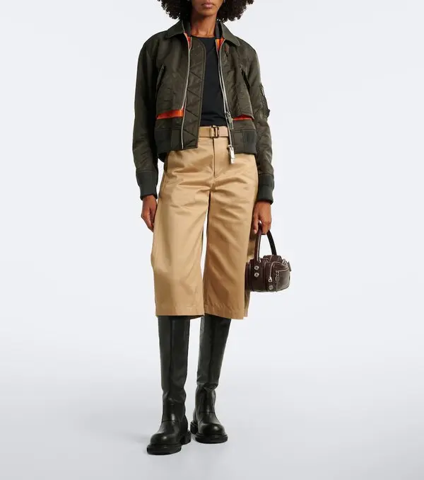 Sacai Layered Technical Bomber Jacket