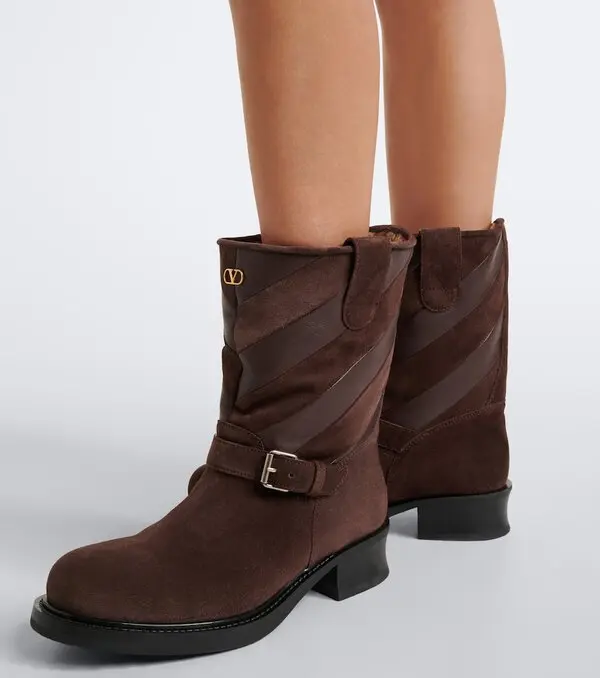 Valentino Garavani Suede Ankle Boots