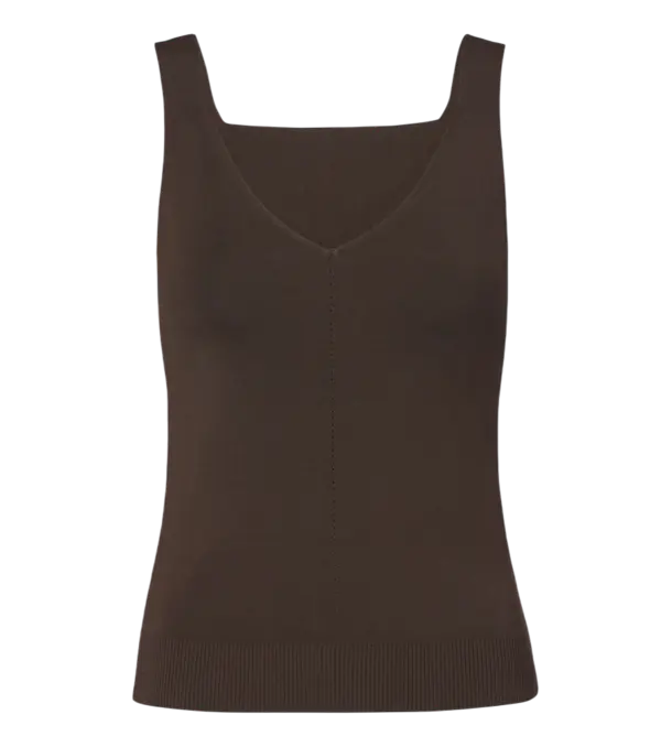 JOSEPH Talos Knitted Tank Top - Green