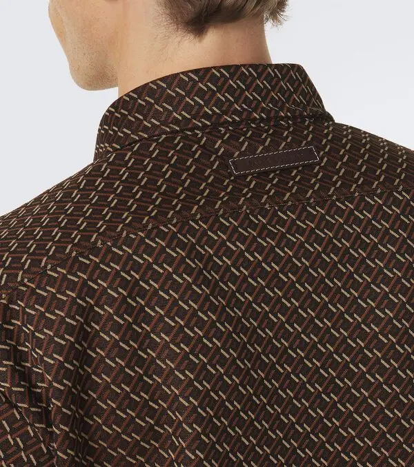 WALES BONNER Doshi Jacquard Shirt