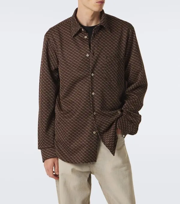 WALES BONNER Doshi Jacquard Shirt