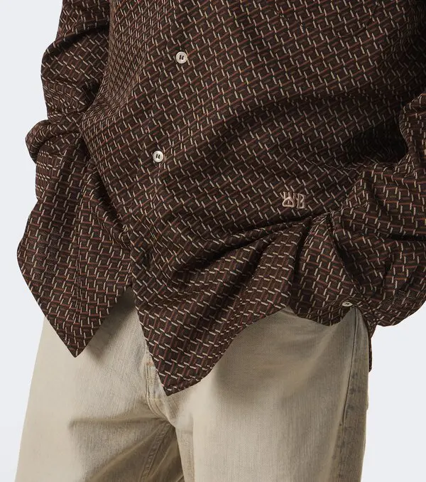 WALES BONNER Doshi Jacquard Shirt