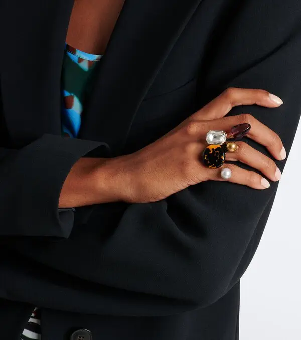 Dries Van Noten Embellished Ring