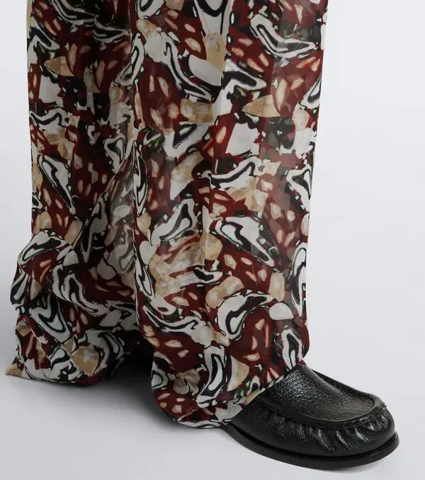 Dries Van Noten Leather Loafers
