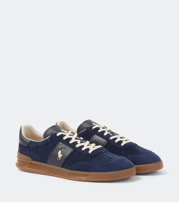 Polo Ralph Lauren Heritage Era Suede Sneakers - Blue