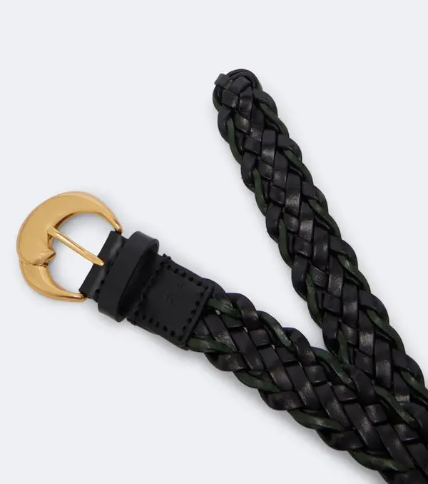 Etro Woven Leather Belt