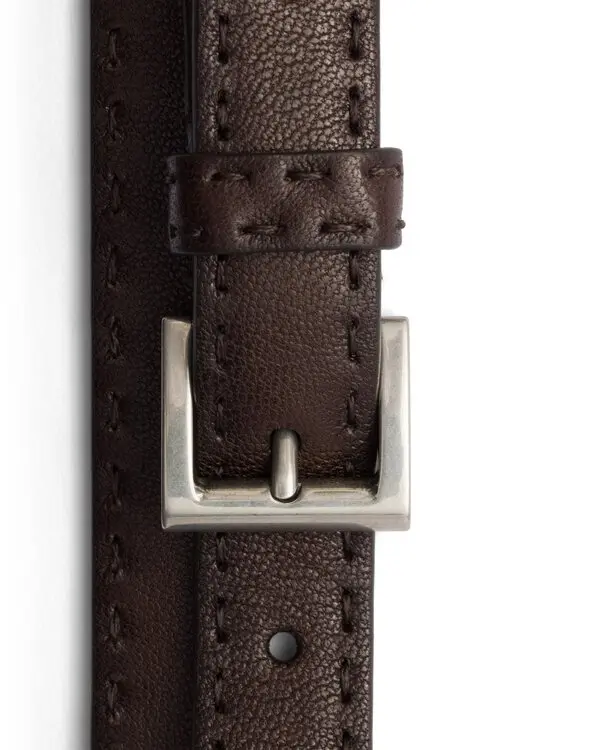 Prada Antiqued Leather Belt