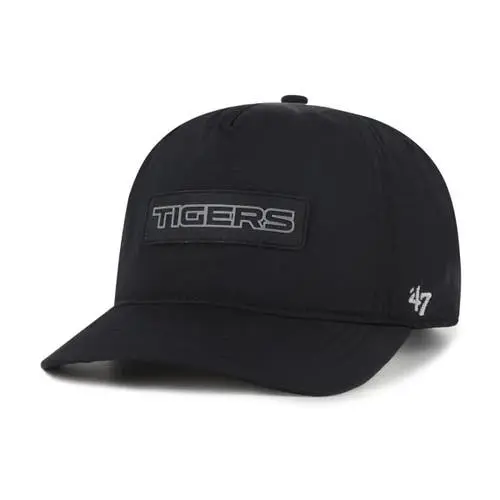 '47 47 Detroit Tigers Quiet Outdoors Hitch Adjustable Cap - Black