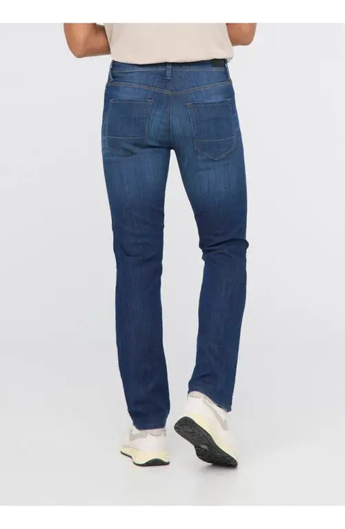 DUER Performance Denim Lite Straight - Worn-in-indigo
