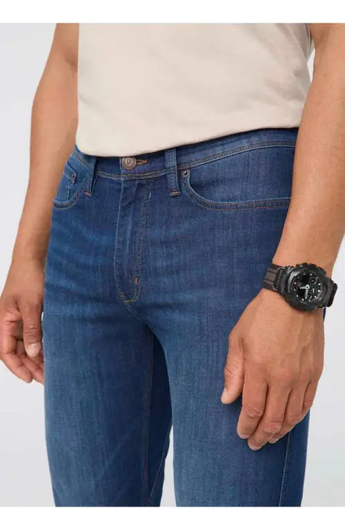 DUER Performance Denim Lite Straight - Worn-in-indigo