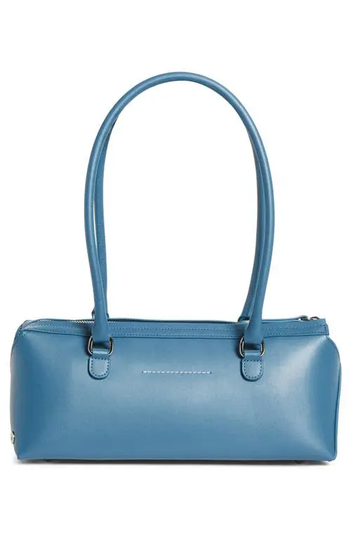 MAISON MARGIELA Medium New Bauletto Leather Shoulder Bag - Petrol