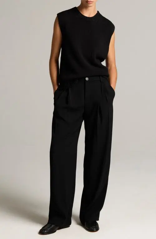 Vince Asymmetric Crewneck Sweater Vest