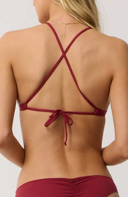 Rip Curl Classic Surf Cross Back Triangle Bikini Top