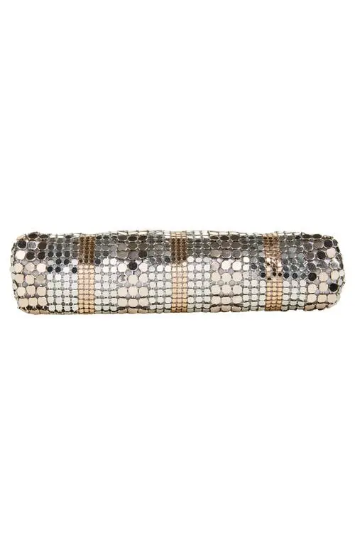 ANYA HINDMARCH Maud Stripes Tassel Clutch
