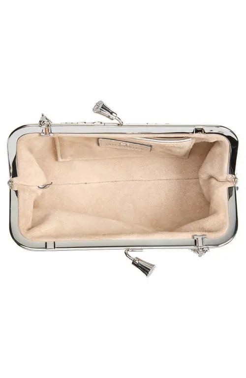 ANYA HINDMARCH Maud Stripes Tassel Clutch - Multi