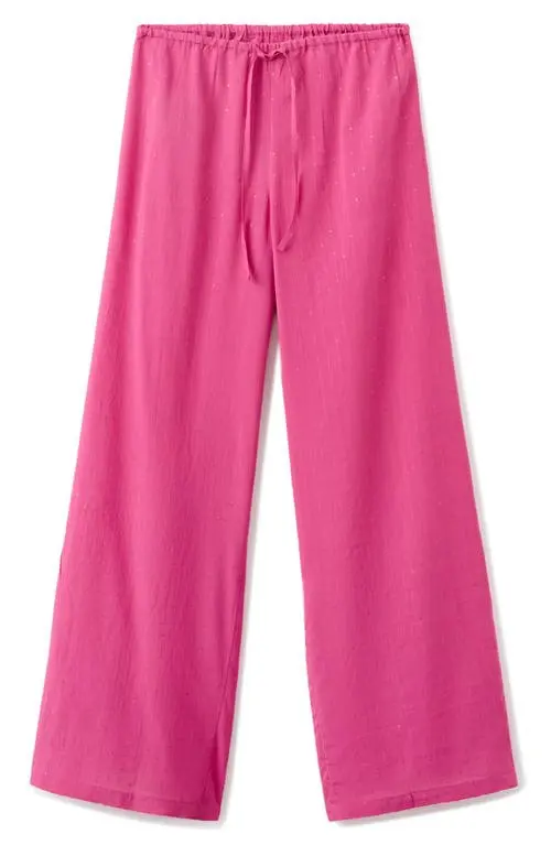 Mango Straight Rhinestone Pants